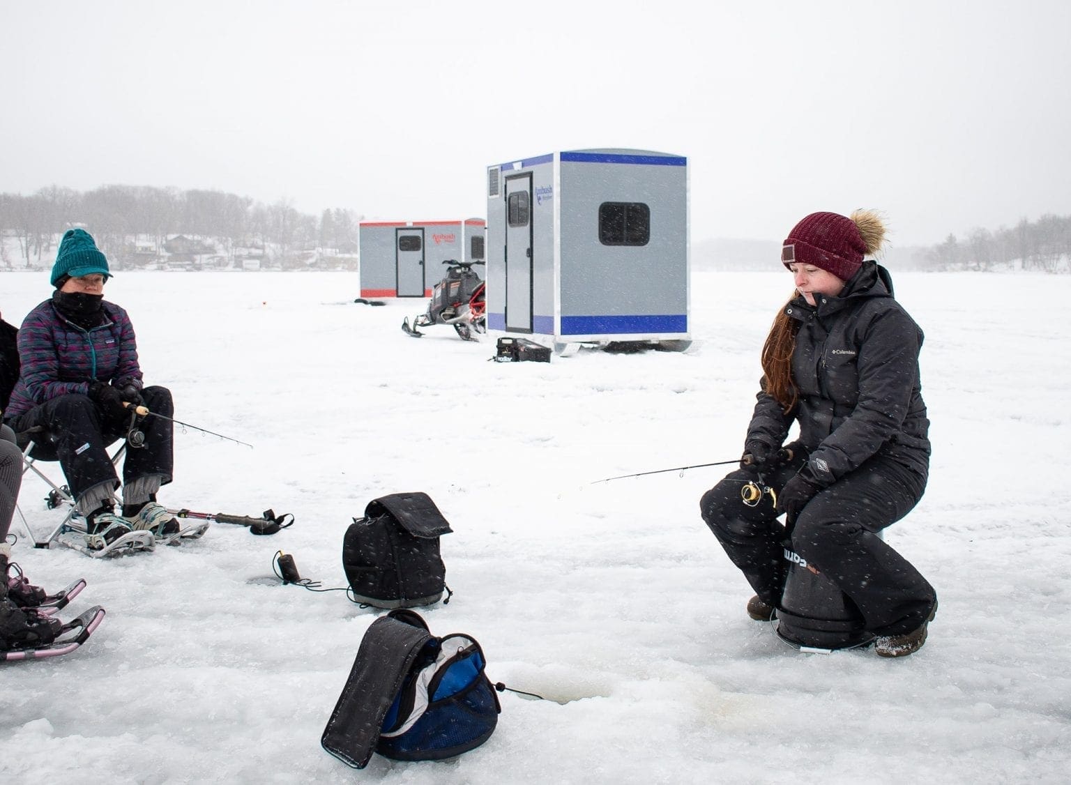 How to Correctly Drill Holes for Ice Fishing - Ambush Ice Fishing