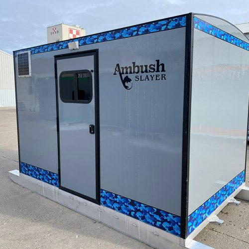 The Best Skid Houses You Can Buy - Ambush Ice Fishing Skid Houses