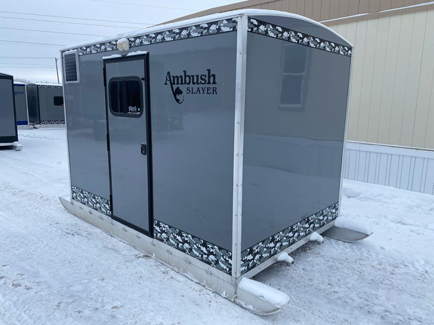 Used Slayer Skid House S/N 1909 - Ambush Ice Fishing
