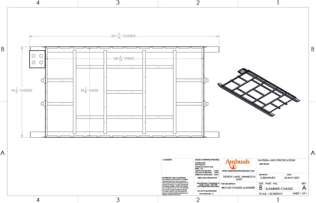 Skid House Chassis - Ambush Skid Houses and Accessories