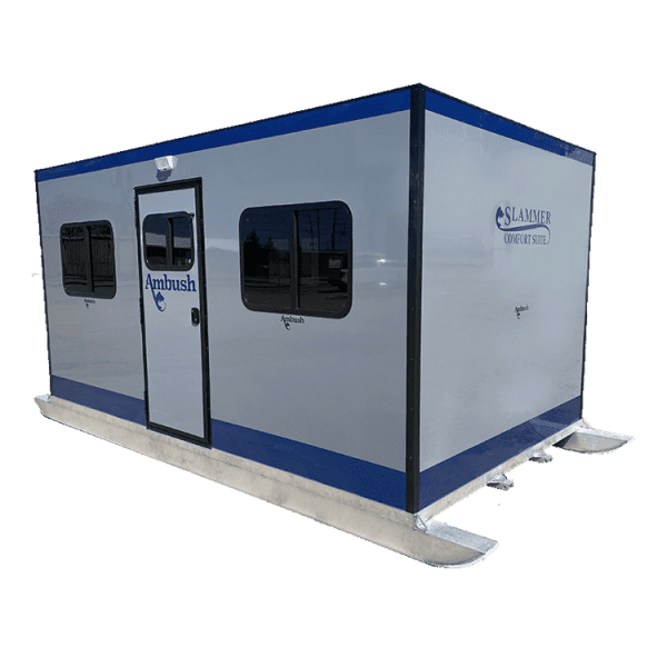 Skid Houses by Ambush - Premium, hard sided ice fishing shelters
