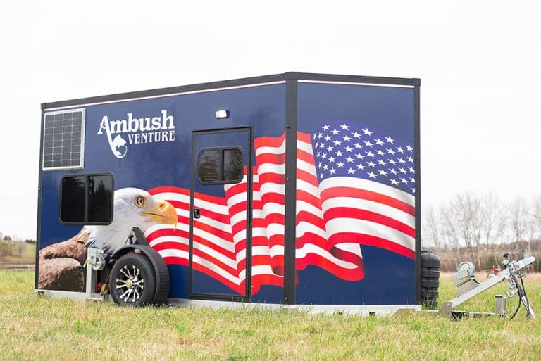 Premium Ice Fishing Wheel Houses Built to Last - Ambush Outdoors