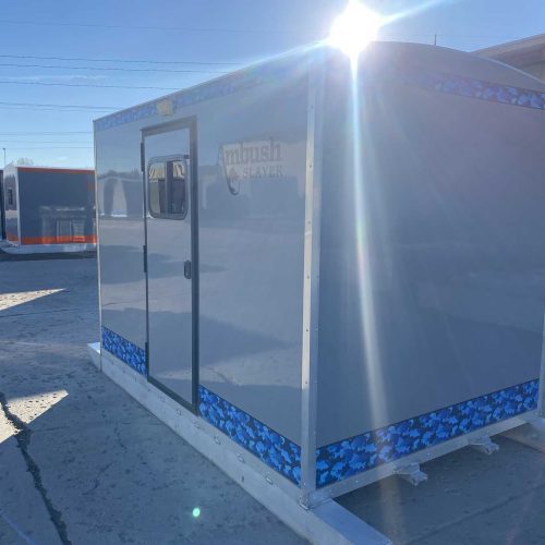 Used Budget-Friendly Skid Houses - Ambush Ice Fishing