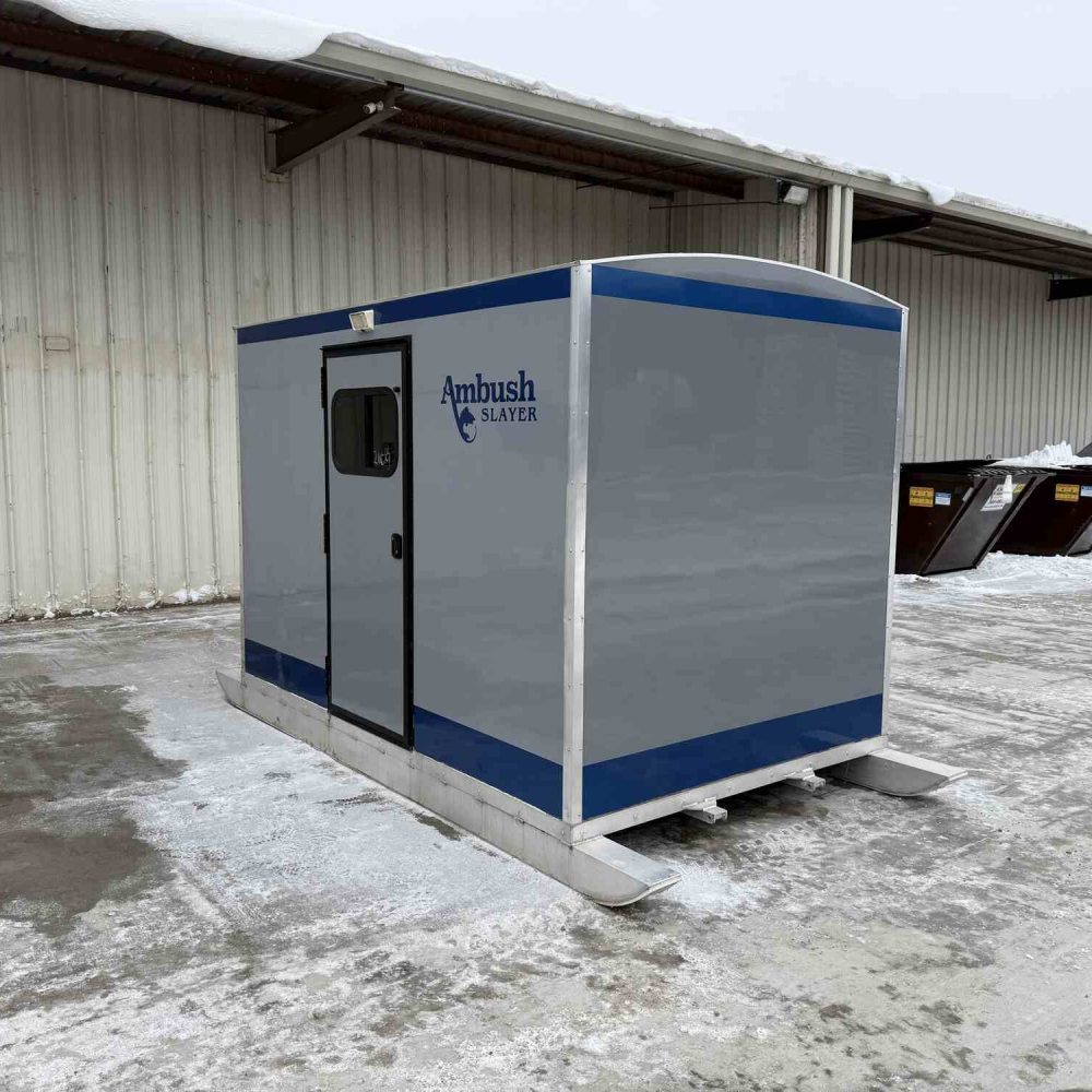 Used Budget-Friendly Skid Houses - Ambush Ice Fishing