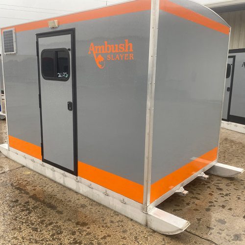 Used Budget-Friendly Skid Houses - Ambush Ice Fishing